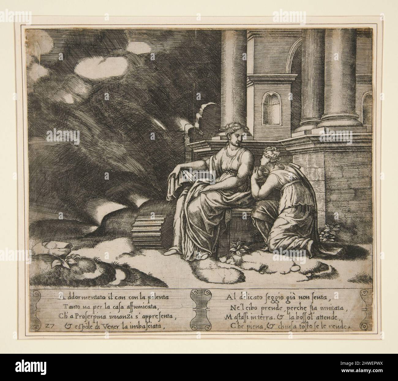 Proserpina Gives Psyche the Box of Beauty, from the series Fables of ...