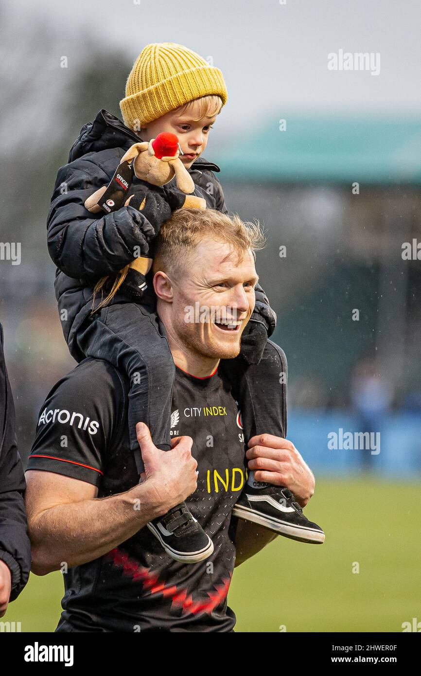 Barnet, United Kingdom. 05th Mar, 2022. Gallagher Premiership Rugby ...