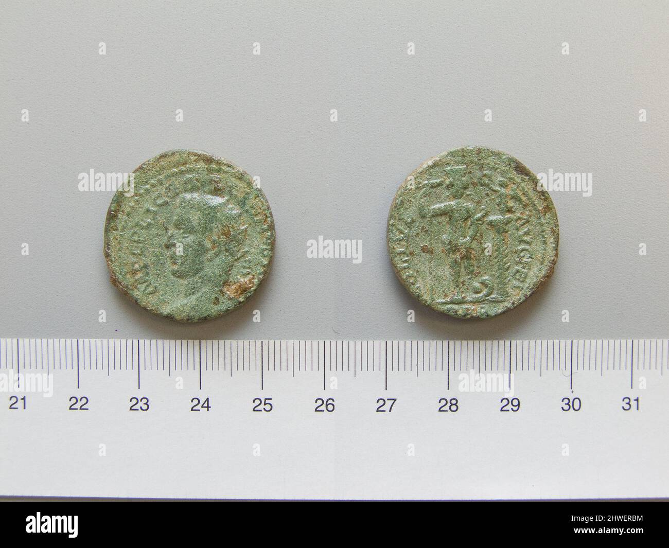 Coin of Valerian, Emperor of Rome; Gallienus, Emperor of Rome from ...