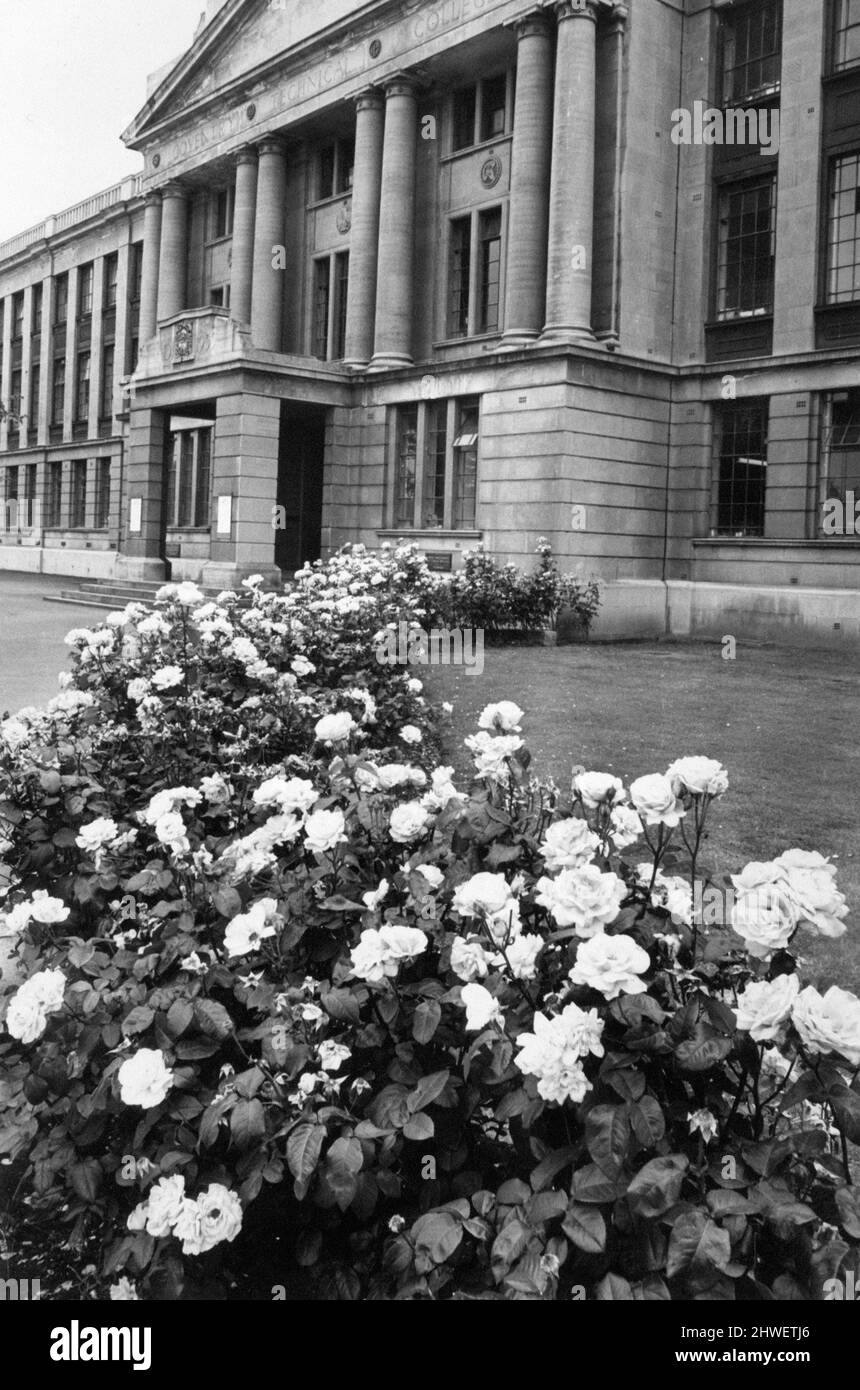 Coventry Technical College, in the Butts, Coventry, 1st August 1969 ...