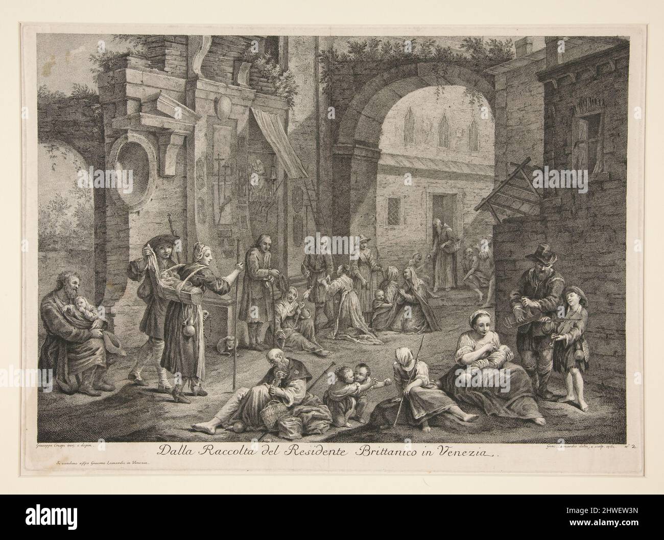 Dalla Raccolta del Residente Brittanica in Venezia. Artist: Jacopo ...