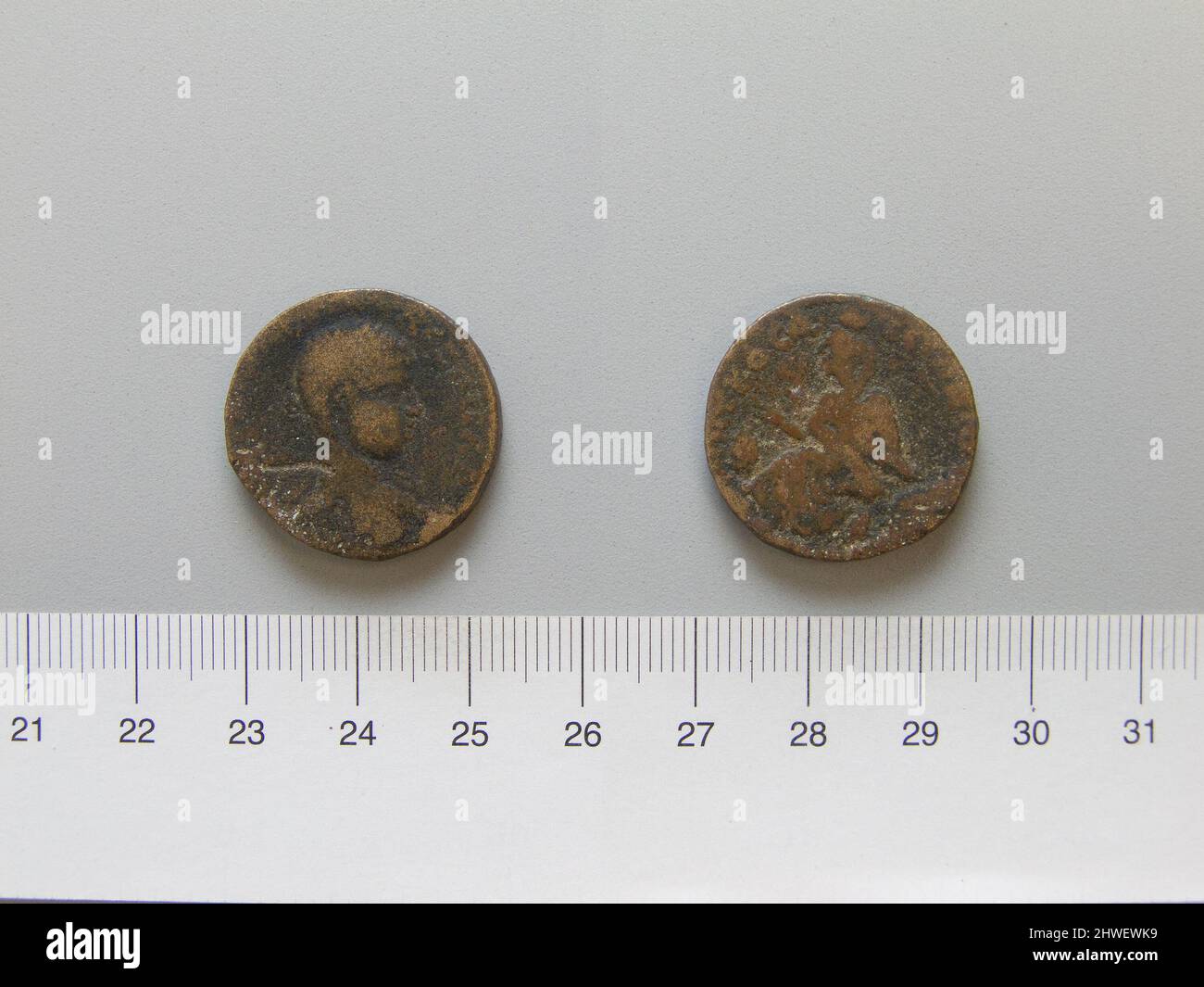 Coin of Severus Alexander, Emperor of Rome from Edessa. Ruler: Severus ...