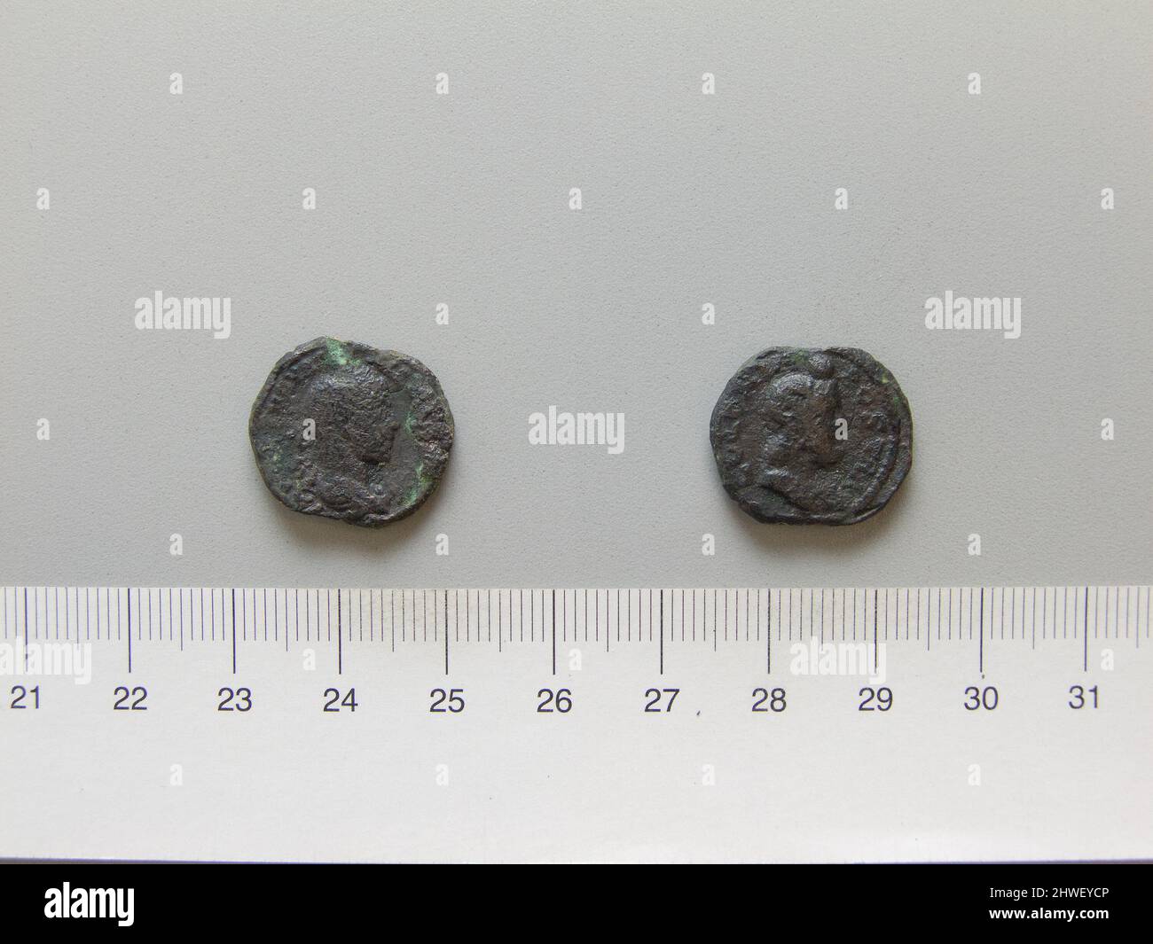 Coin of Severus Alexander, Emperor of Rome from Bostra. Ruler: Severus ...