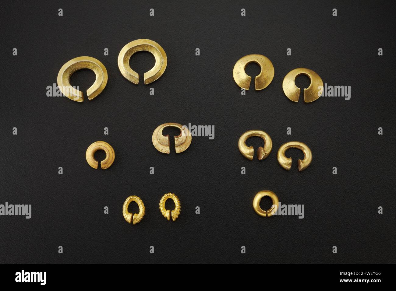 Round ear ornament hi-res stock photography and images - Alamy