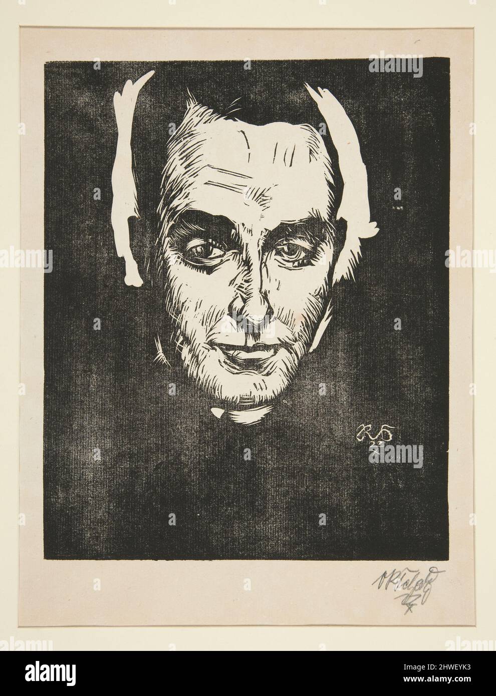 Portrait of Dr. Heinrich Schwarz. Artist: Otto Rudolf Schatz, Austrian ...