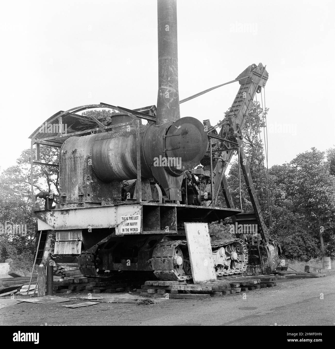 Steam powered shovel excavator hi-res stock photography and images - Alamy