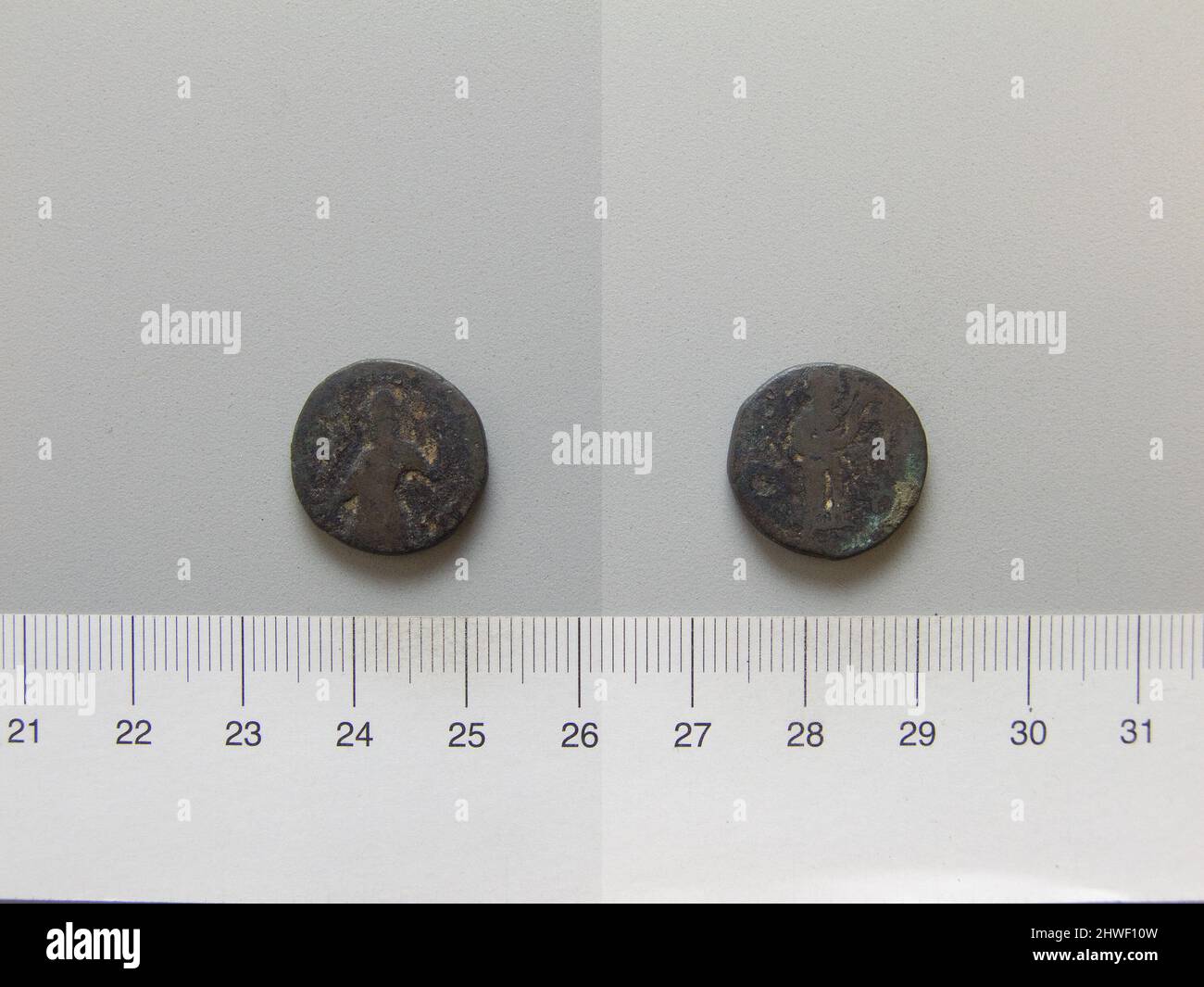Coin of Kanishka from India. Ruler: Kanishka, Emperor of the Kushan ...