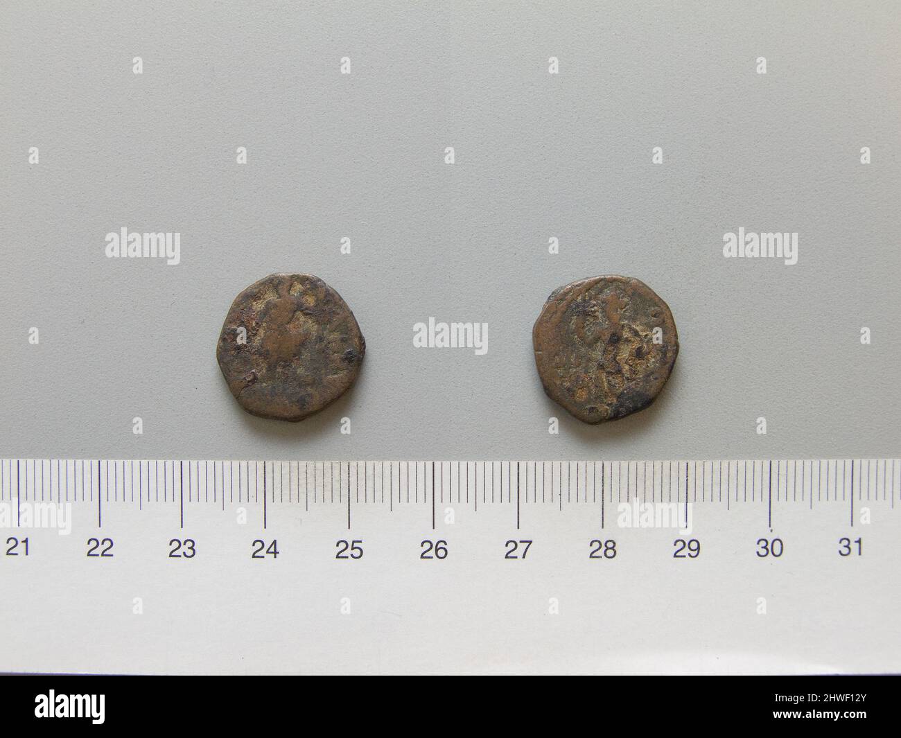 Coin of Kanishka from India. Ruler: Kanishka, Emperor of the Kushan ...