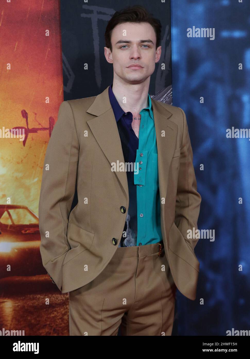 01 March 2022 - New York, New York - Thomas Doherty. “The Batman” World ...