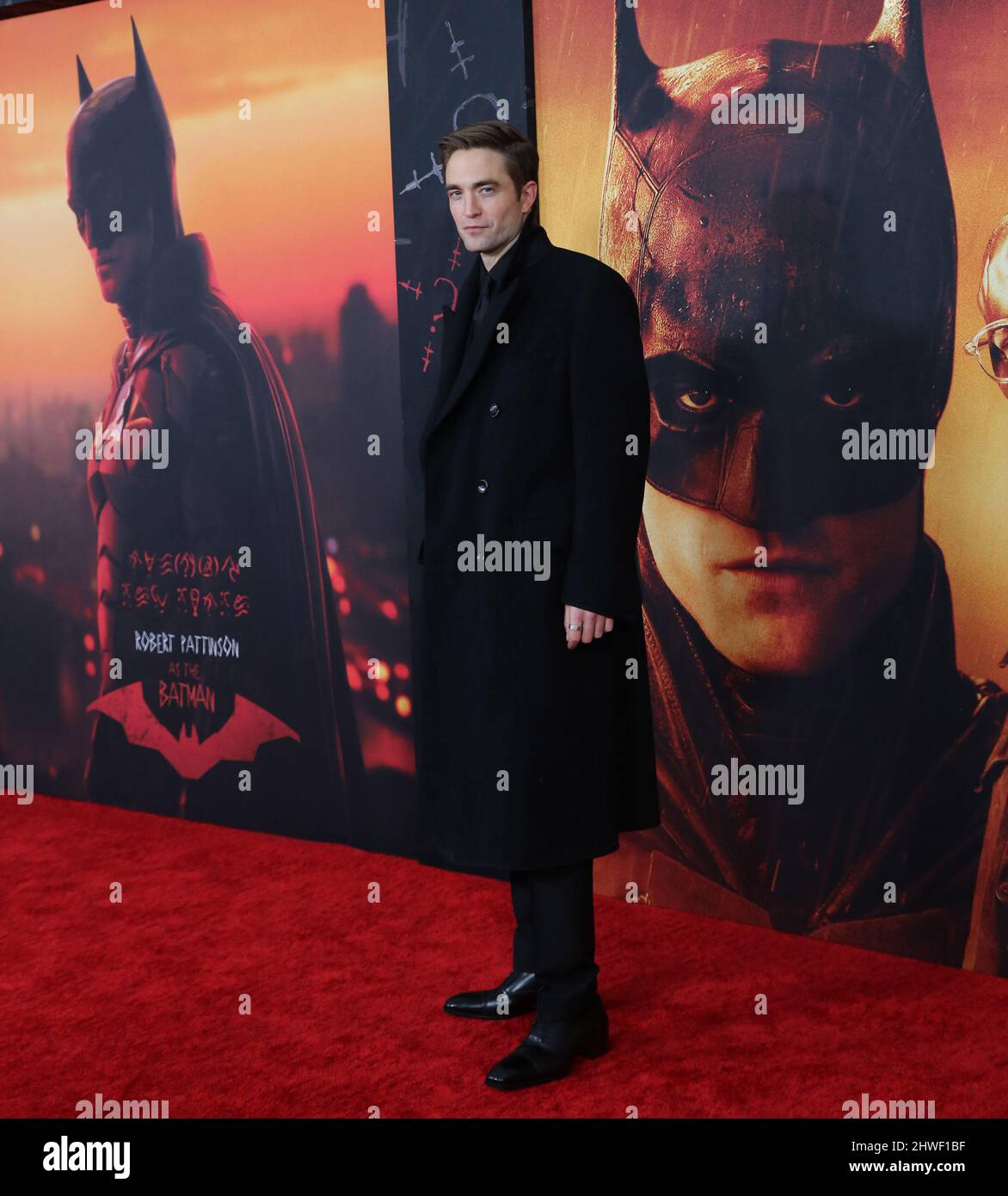 01 March 2022 - New York, New York - Robert Pattinson. â€œThe Batmanâ ...