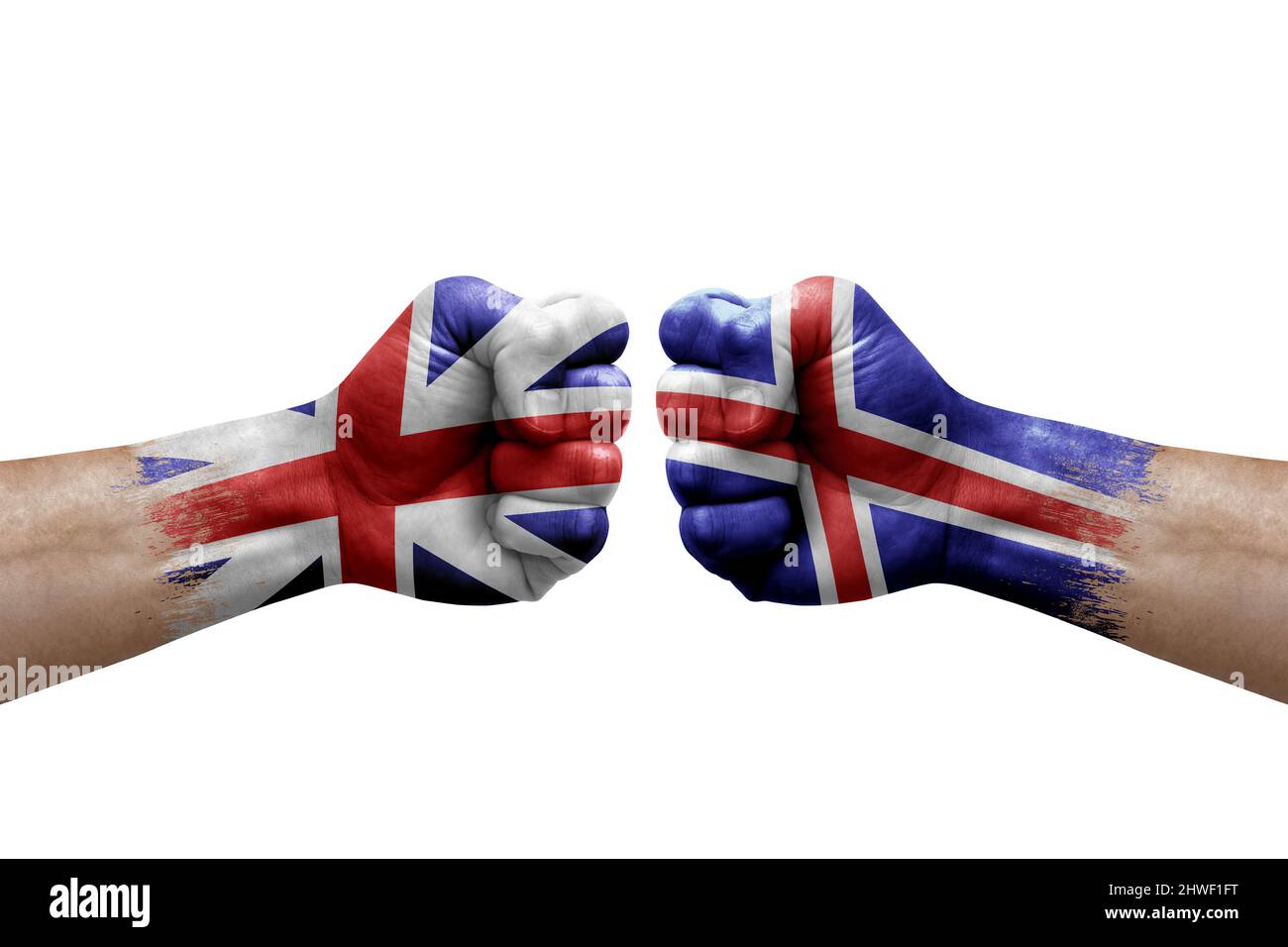 Great battle between two Cut Out Stock Images & Pictures - Alamy