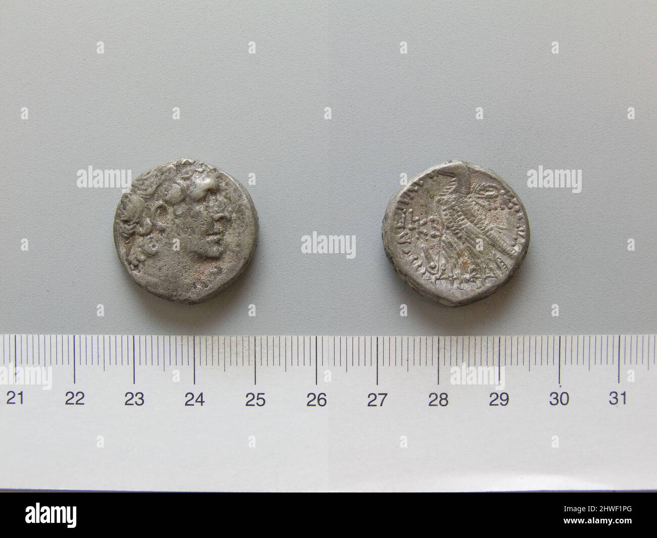 Tetradrachm of Cleopatra VII from Alexandria. Ruler: Cleopatra VII ...