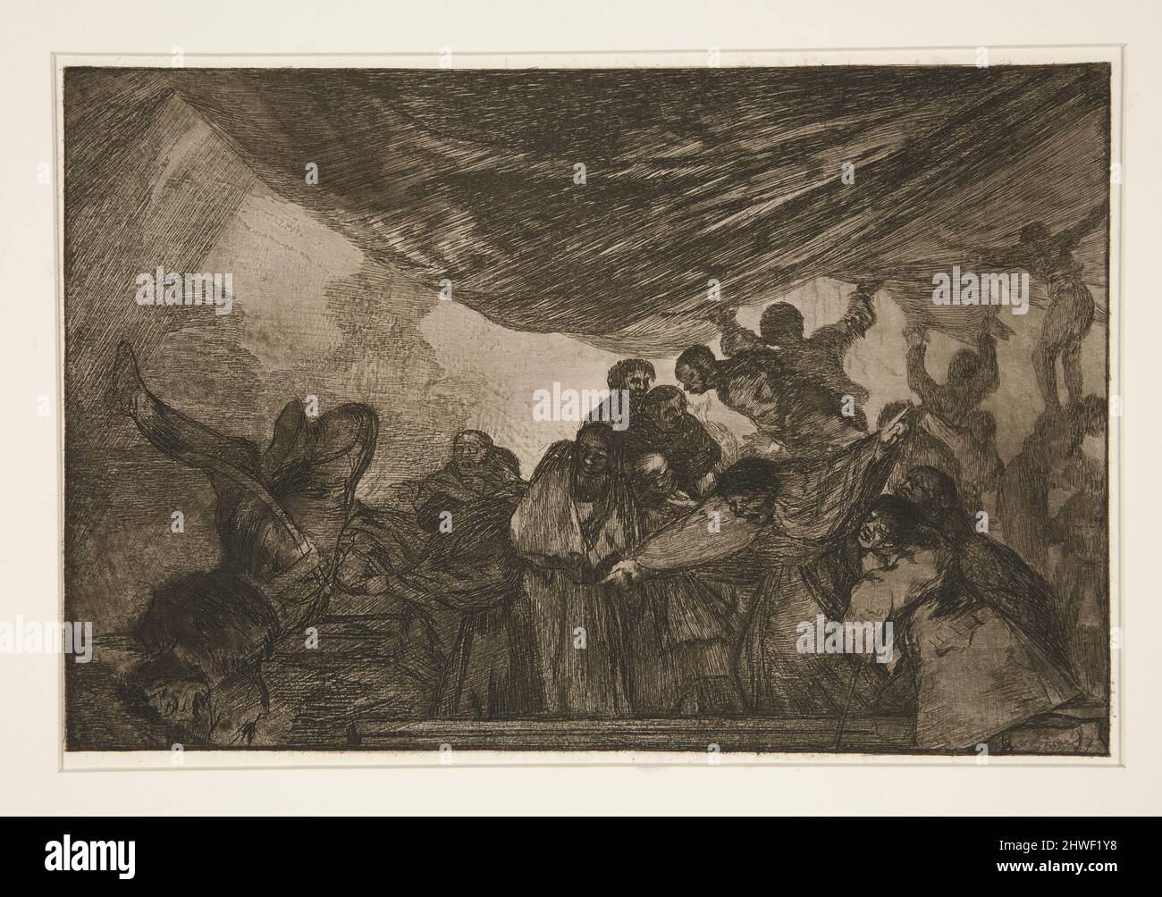Disparate claro (Clear Folly), pl. 15 from the series Los proverbios ...
