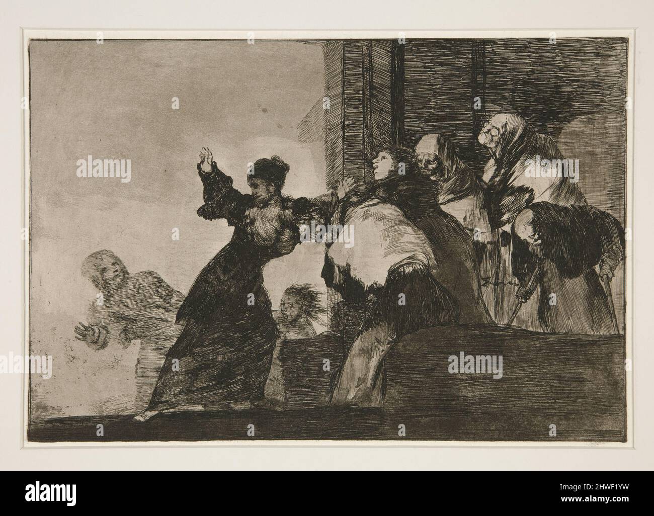 Disparate pobre (Poor Folly), pl. 11 from the series Los proverbios ...