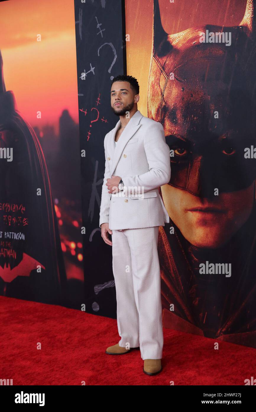 01 March 2022 - New York, New York - Nick Creegan. “The Batman” World ...