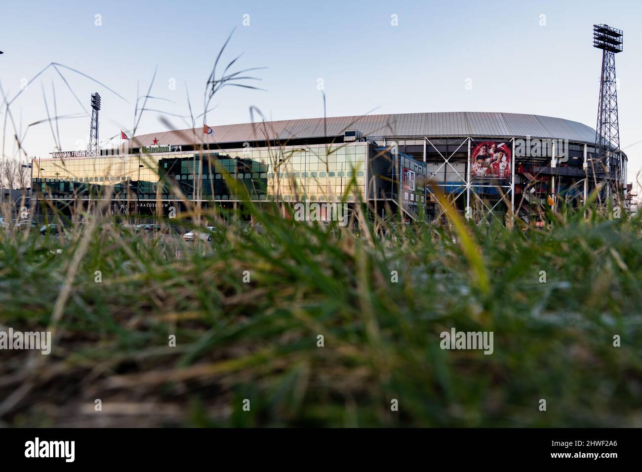 Rotterdam - Stadion Feijenoord De Kuip before the match between ...