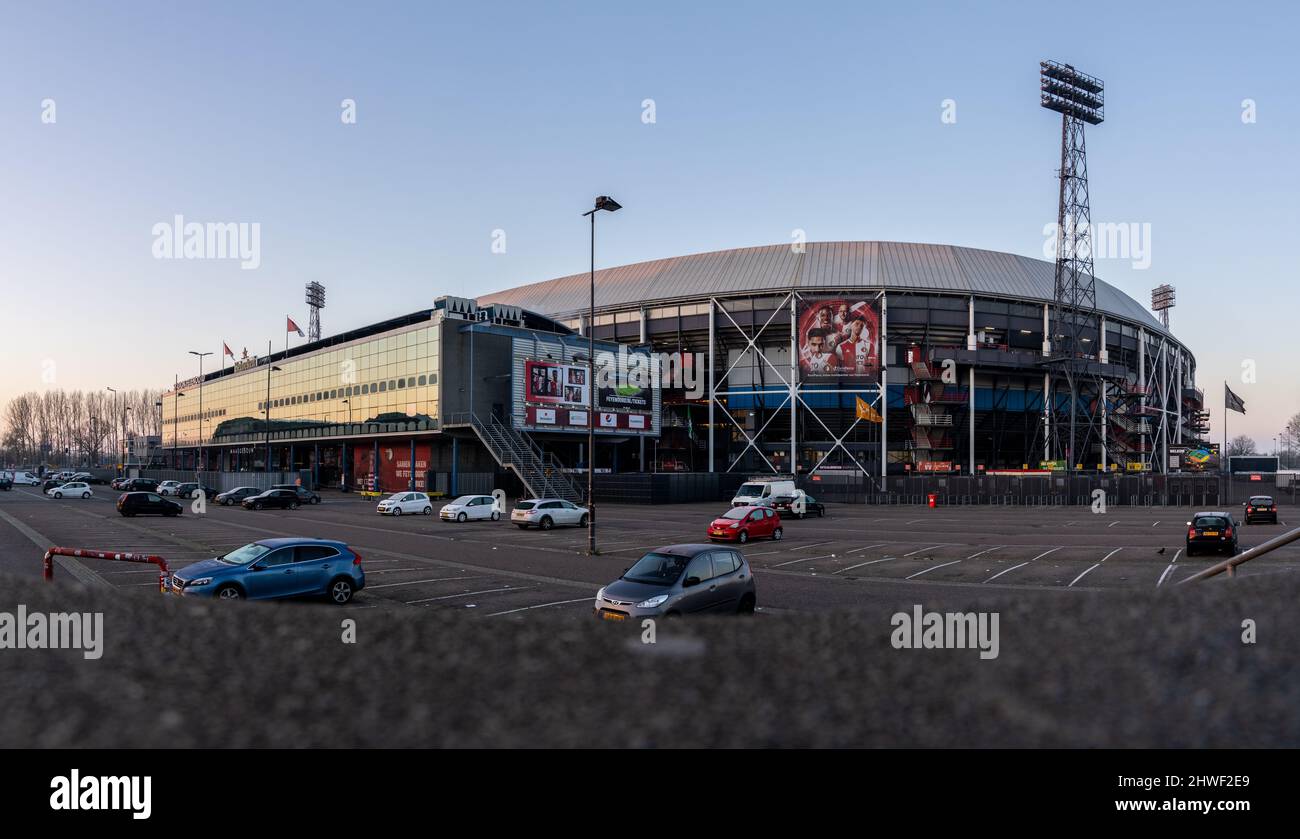 Rotterdam - Stadion Feijenoord De Kuip before the match between ...