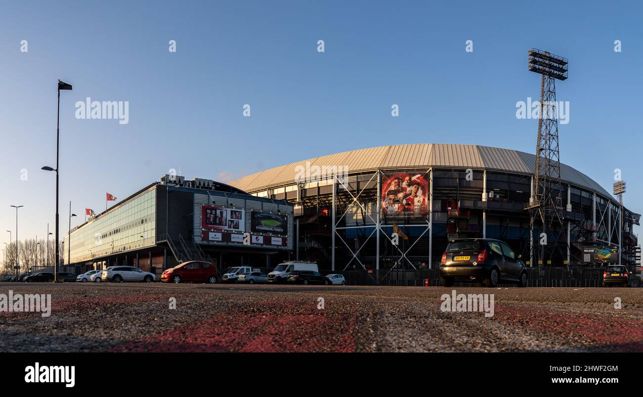 Rotterdam - Stadion Feijenoord De Kuip before the match between ...