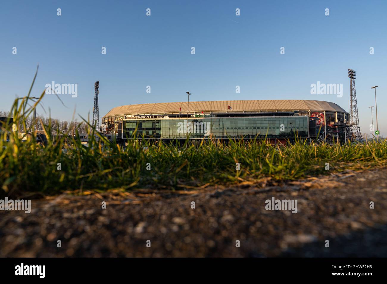 Rotterdam - Stadion Feijenoord De Kuip before the match between ...