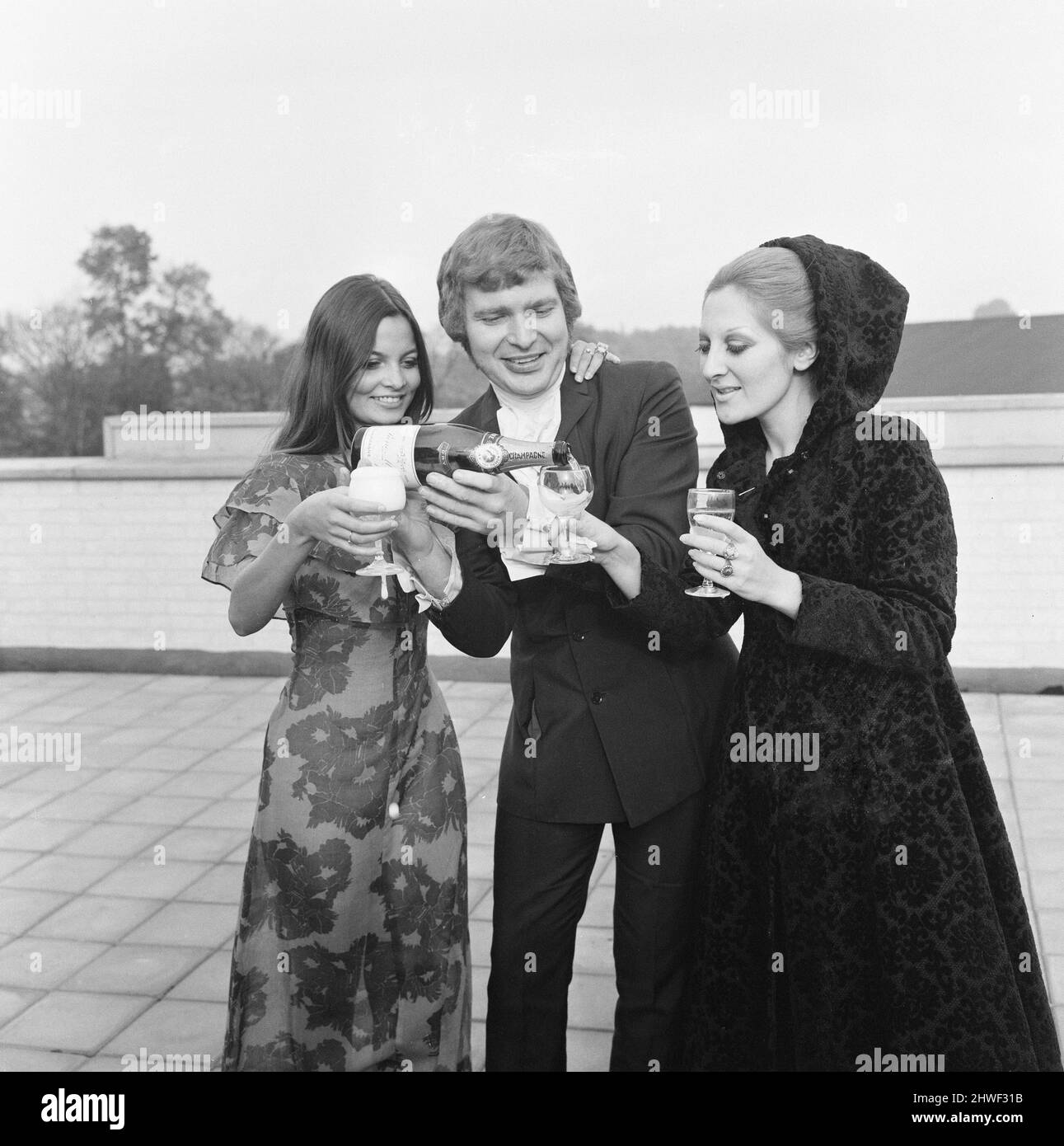 Burke & Hare 1972 Film, pre shooting party at Twickenham Film Studios ...