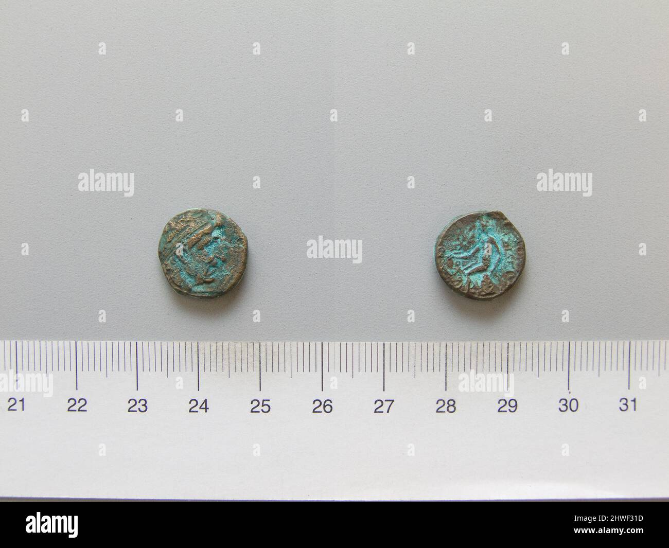 Coin of Antiochus I Soter, Seleucid King. Ruler: Antiochus I Soter ...