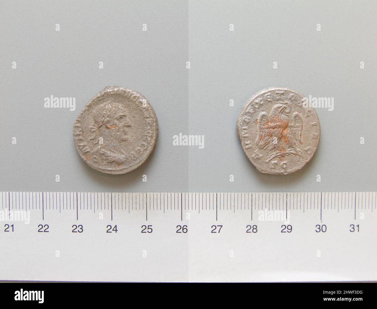 Tetradrachm of Trajan Decius, Emperor of Rome from Antioch. Ruler ...