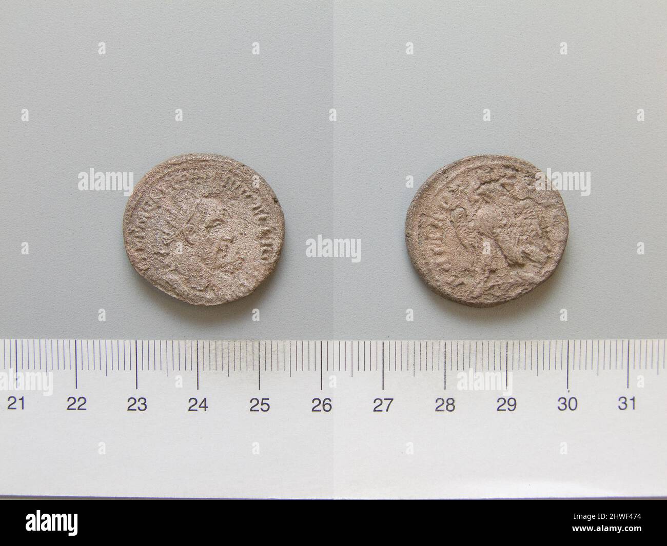 Tetradrachm of Trajan Decius, Emperor of Rome from Antioch. Ruler ...