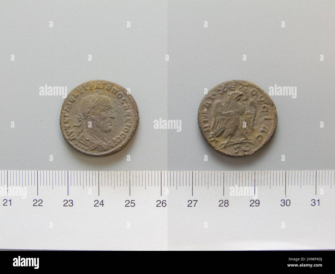 Tetradrachm of Trajan Decius, Emperor of Rome from Antioch. Ruler ...