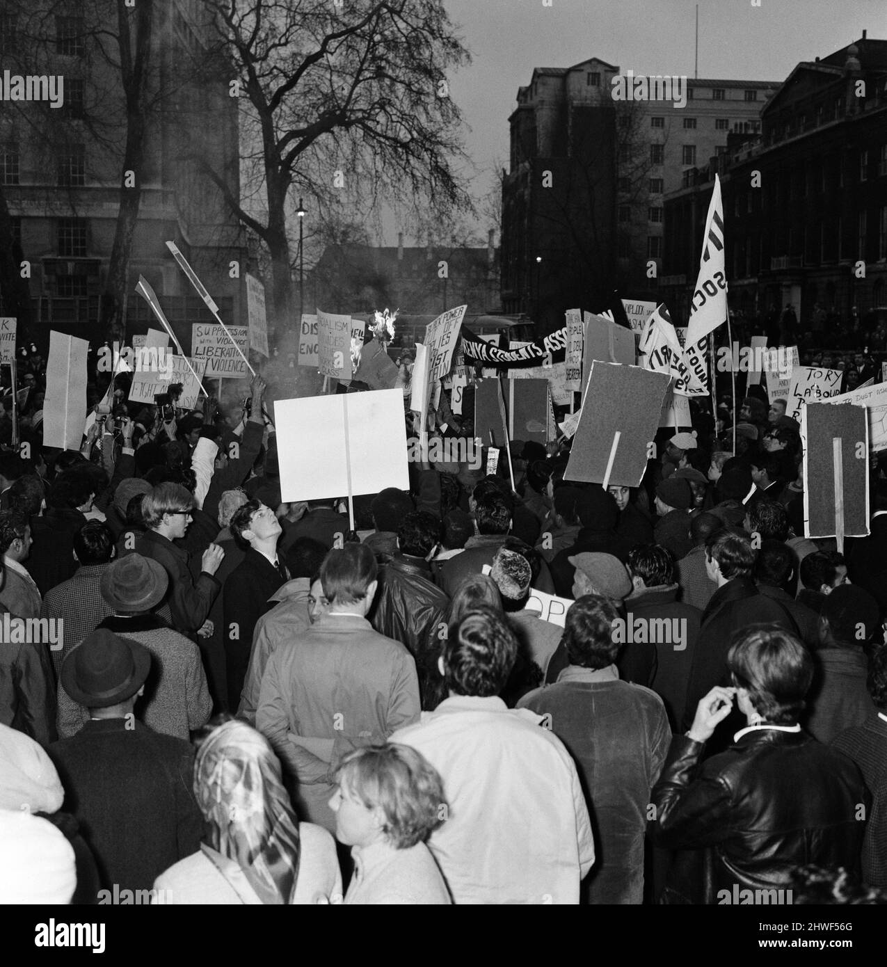 Rhodesia protest hi-res stock photography and images - Alamy