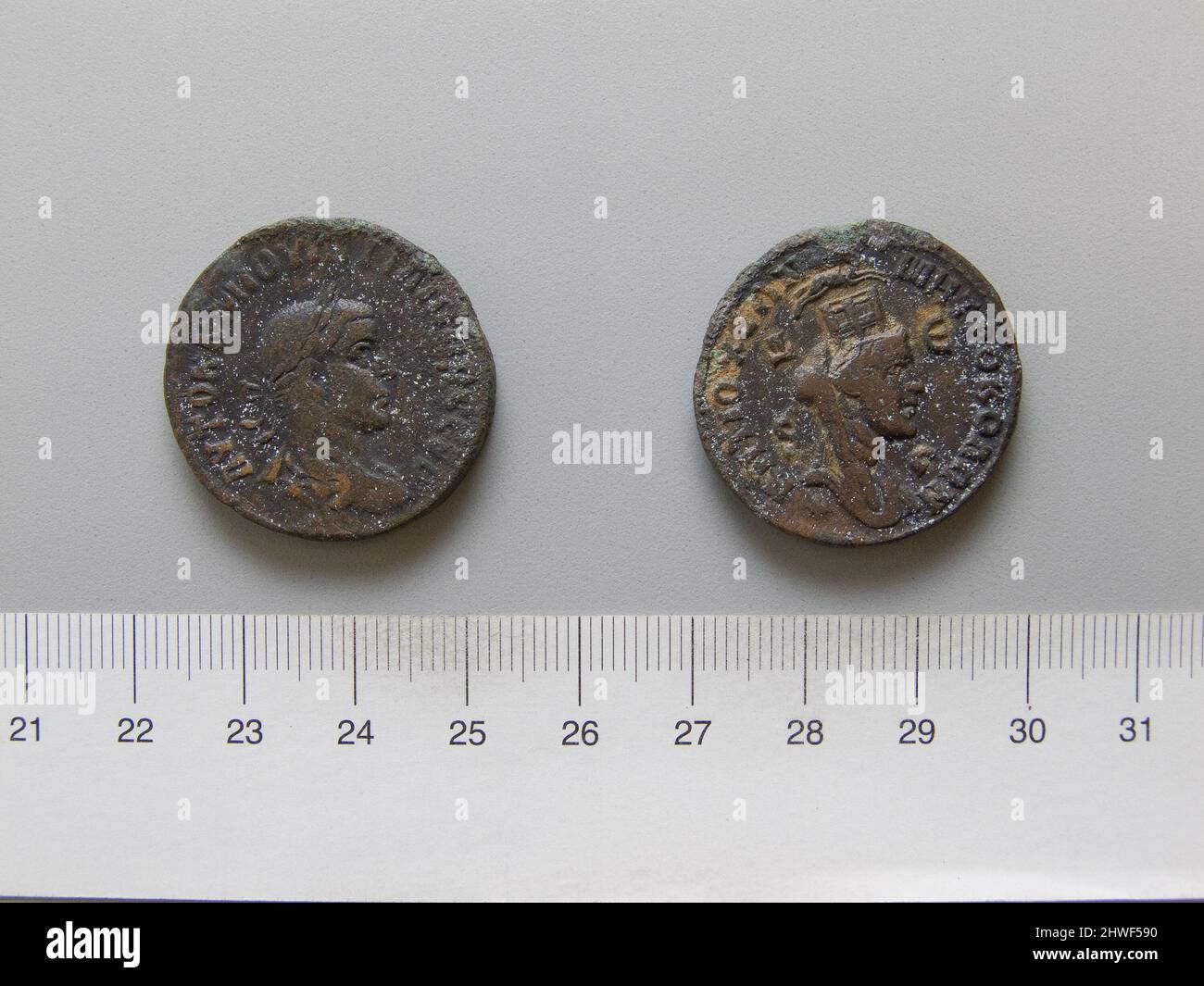 Coin of Philip II from Antioch. Ruler: Philip II, Emperor of Rome, 238 ...