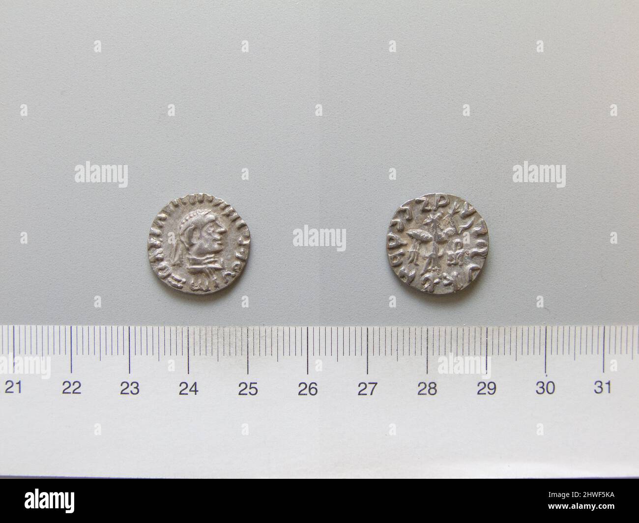 1 Drachm of Zoilos II from India. Ruler: Zoilos II, Bactrian King ...
