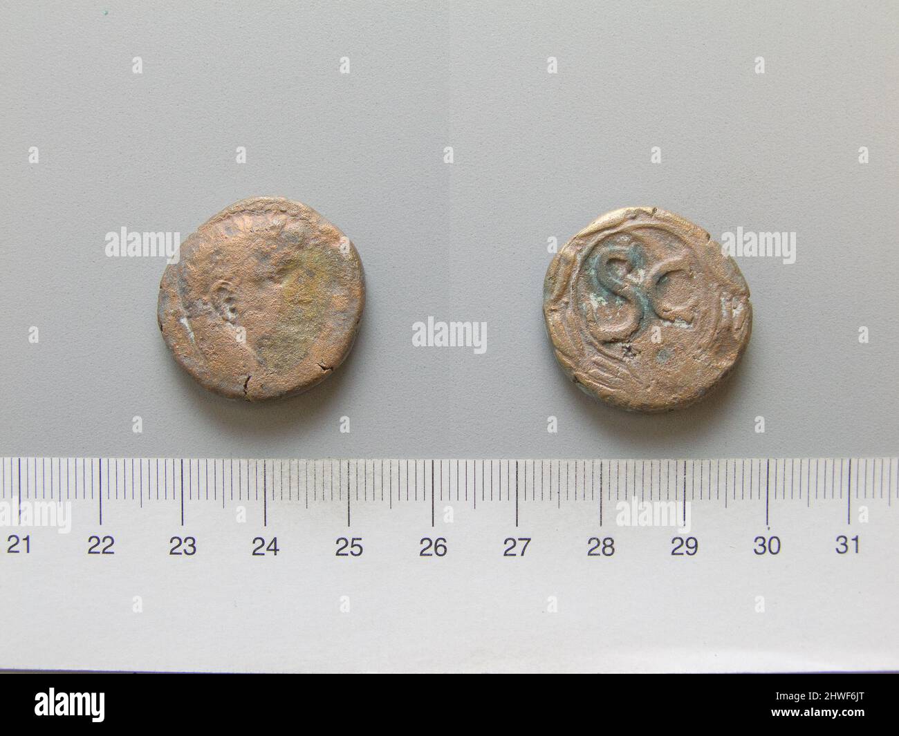 Coin of Claudius, Emperor of Rome from Antioch. Ruler: Claudius ...