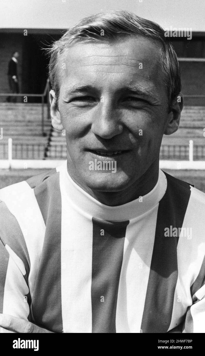 Peter Dobing Stoke City Football Player July 1969. *** Local Caption ...