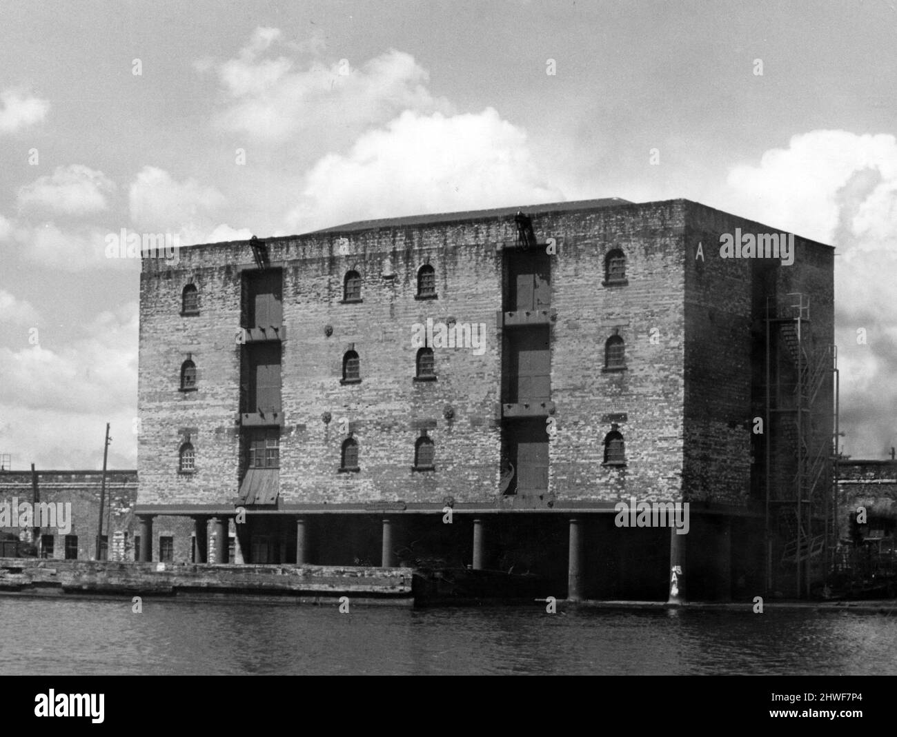 Bute east dock Black and White Stock Photos & Images - Alamy