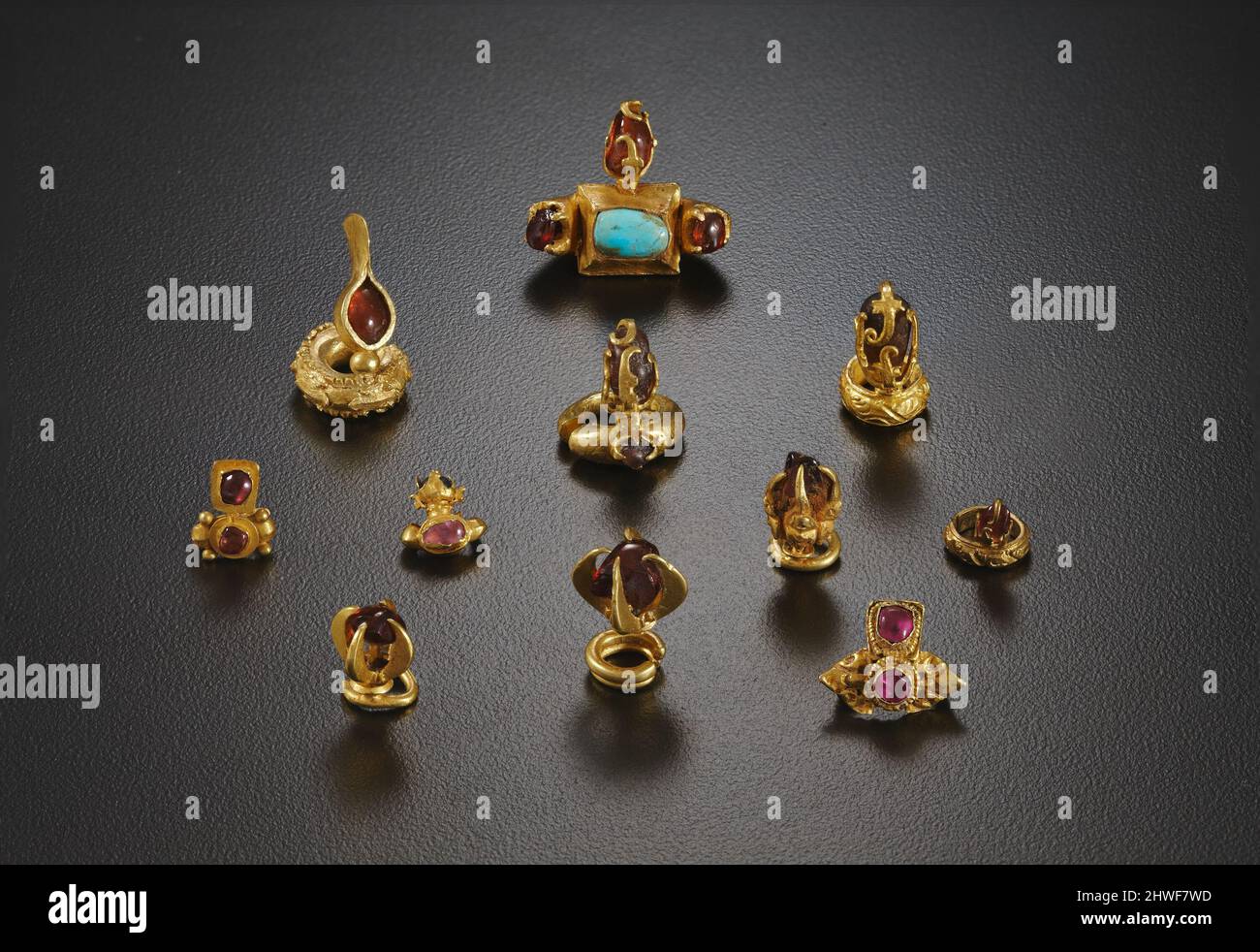 Bird Ring with Gems Stock Photo - Alamy