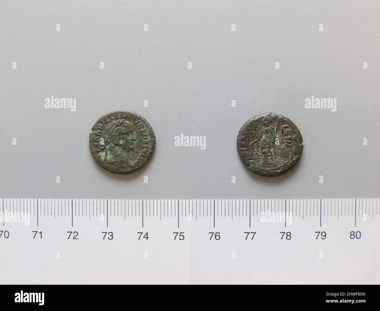 Coin of Vespasian, Emperor of Rome from Alexandria. Ruler: Vespasian ...