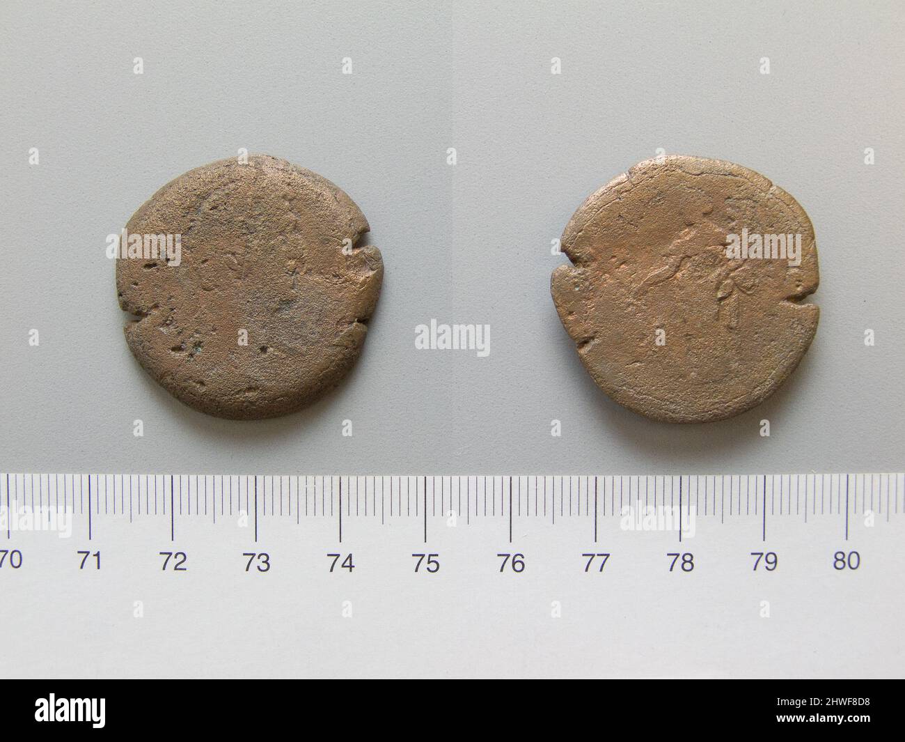 Coin of Domitian, Emperor of Rome from Alexandria. Ruler: Domitian ...