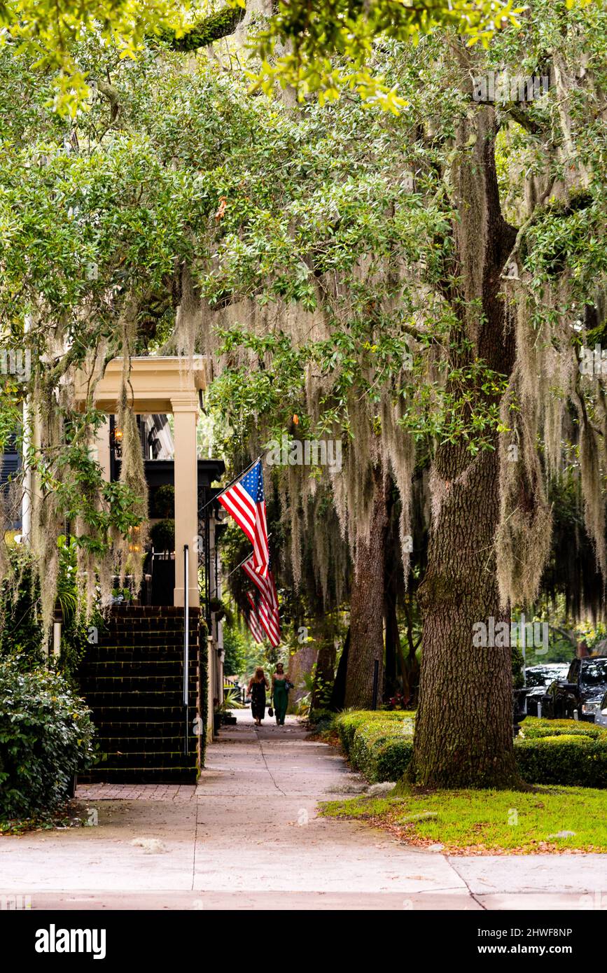 Savanna Historic District in Georgia is a southern colonial city full ...