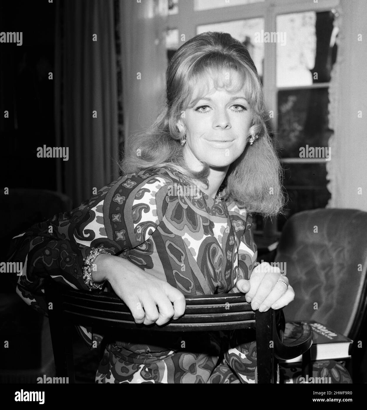 Lady Antonia Fraser at her home in Holland Park, London. 16th May 1969 ...