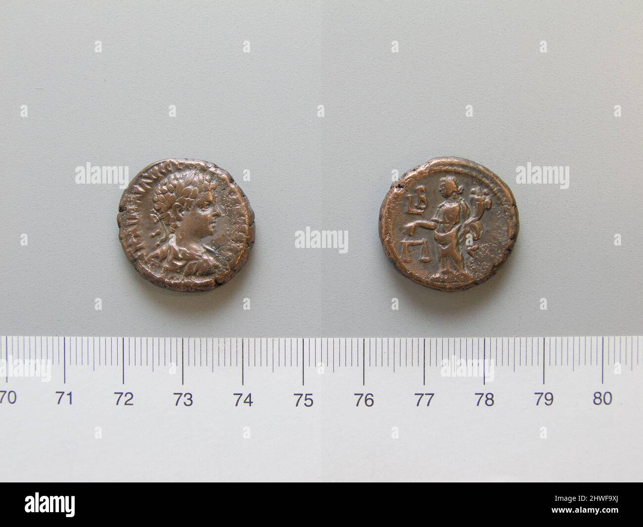 Tetradrachm of Severus Alexander, Emperor of Rome from Alexandria ...