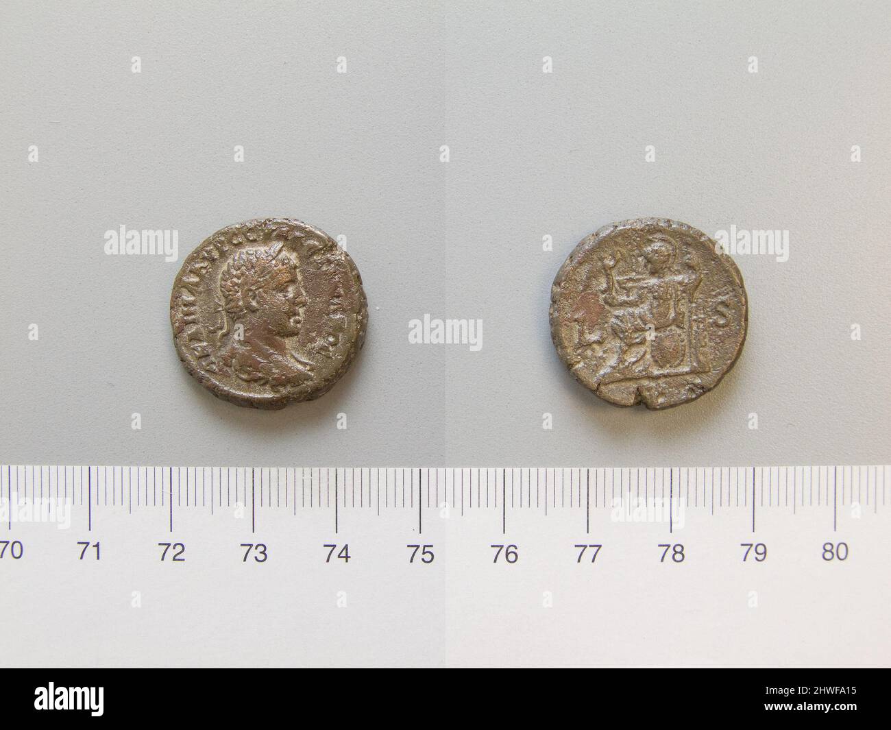 Tetradrachm of Severus Alexander, Emperor of Rome from Alexandria ...