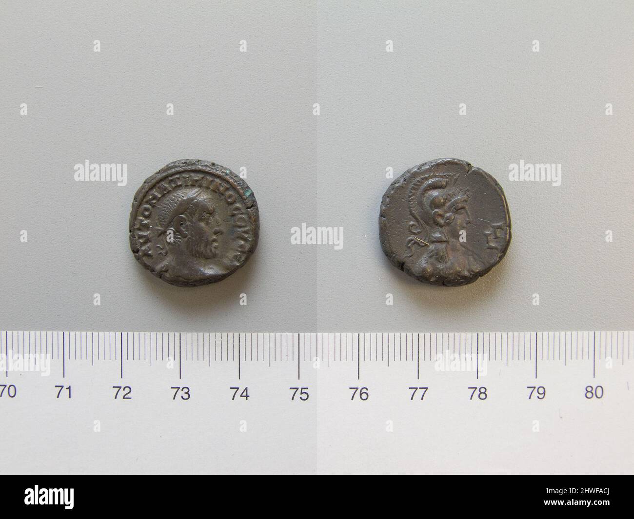 Tetradrachm of Maximinus I, Emperor of Rome from Alexandria. Ruler ...