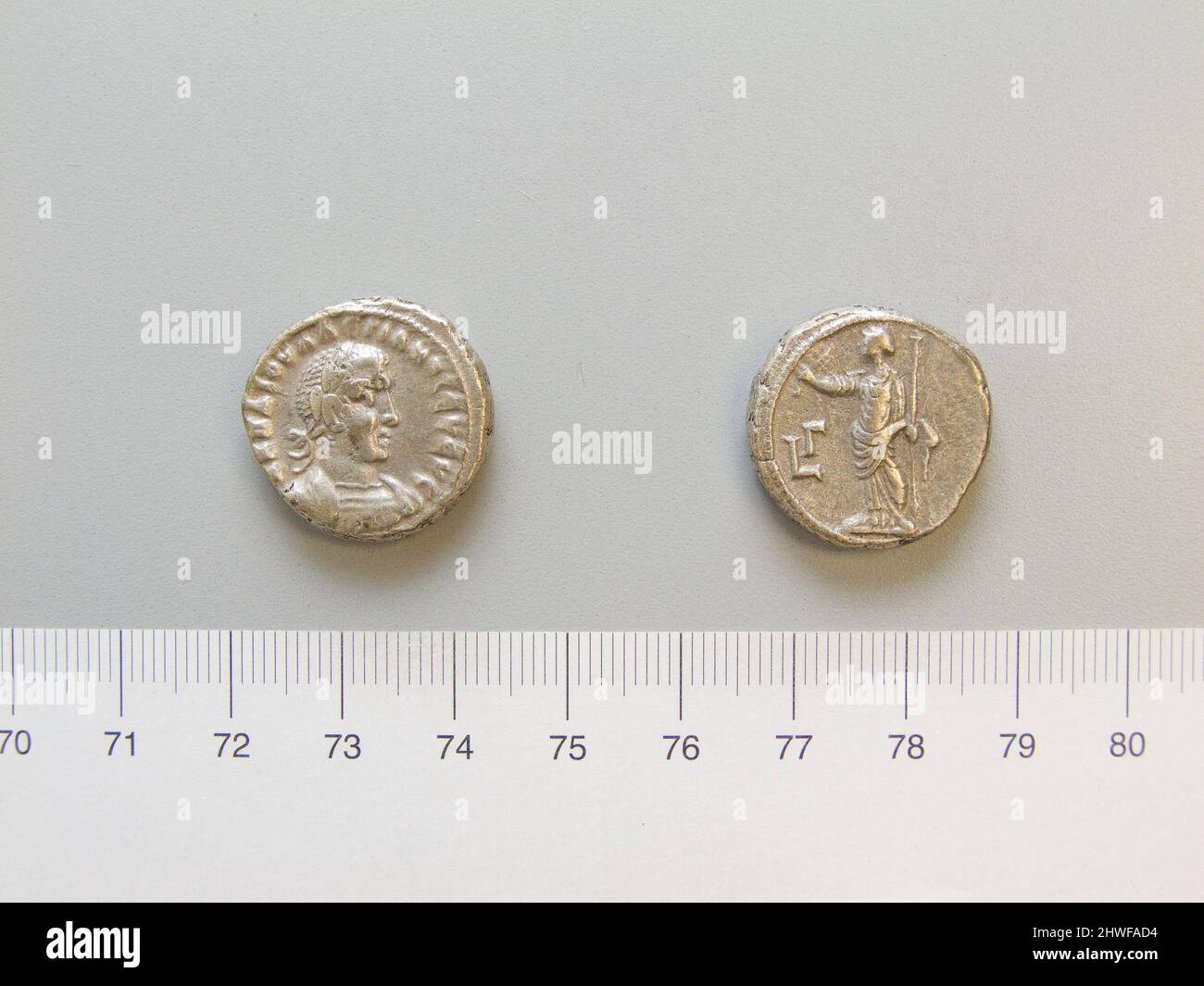 Tetradrachm of Valerian, Emperor of Rome from Alexandria. Ruler ...