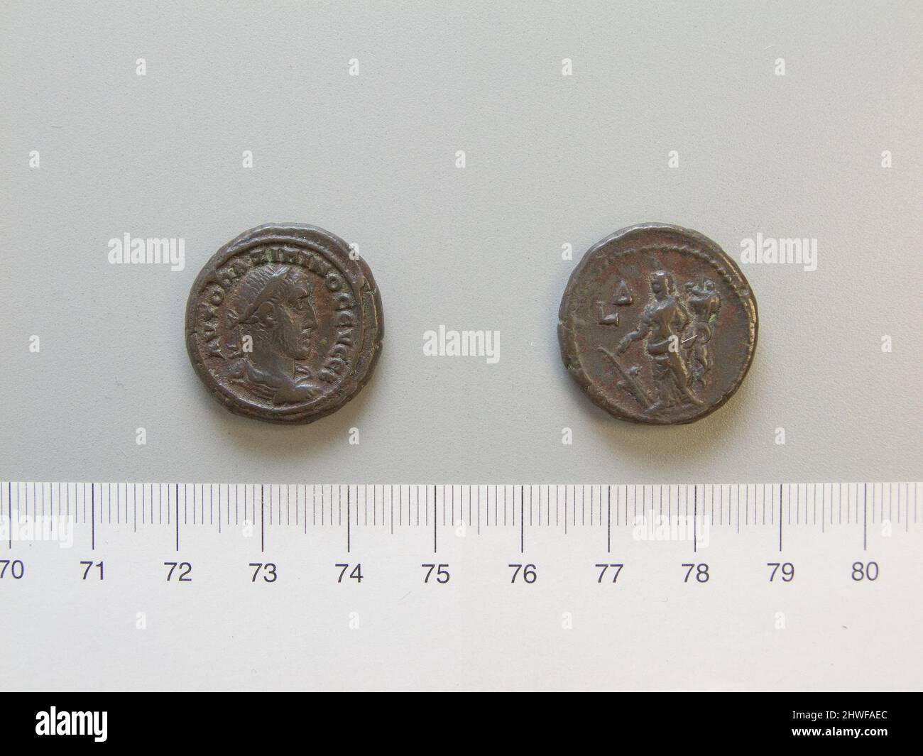 Tetradrachm of Maximinus I, Emperor of Rome from Alexandria. Ruler ...