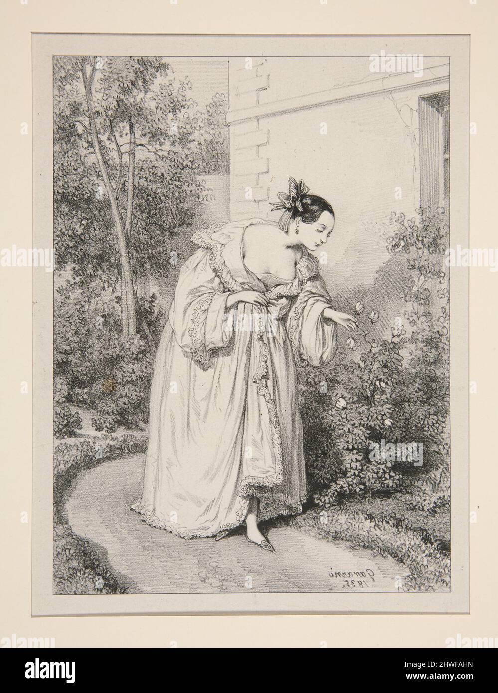 Cinq Heures du Matin. Artist: Paul Gavarni, French, 1804–1866 Stock ...