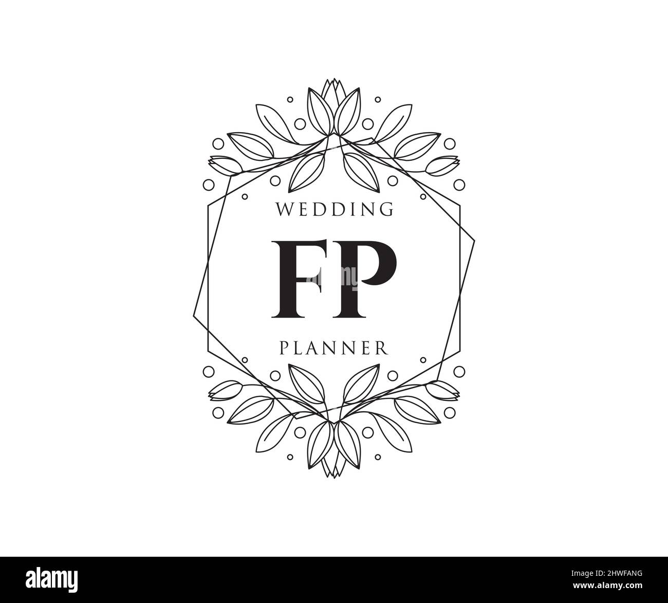 FP Initials letter Wedding monogram logos collection, hand drawn modern ... FP Initials letter Wedding monogram logos collection, hand drawn modern ...
