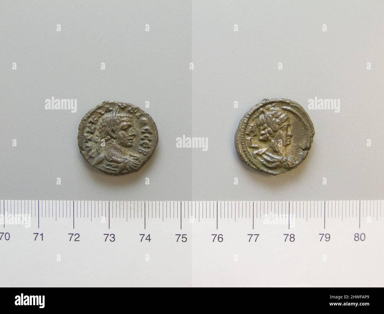 Tetradrachm of Claudius II, Emperor of Rome from Alexandria. Ruler ...