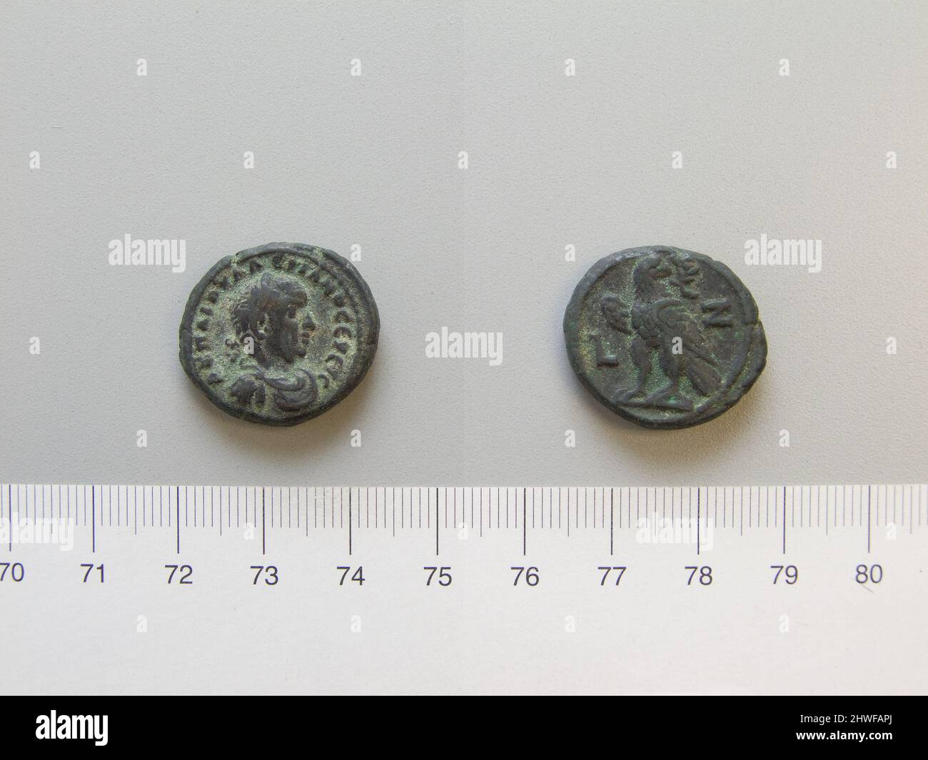 Tetradrachm of Valerian, Emperor of Rome from Alexandria. Ruler ...