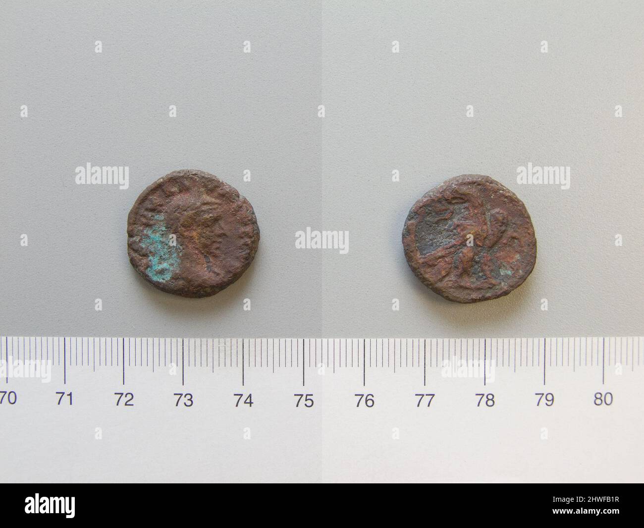 Tetradrachm of Claudius II, Emperor of Rome from Alexandria. Ruler ...