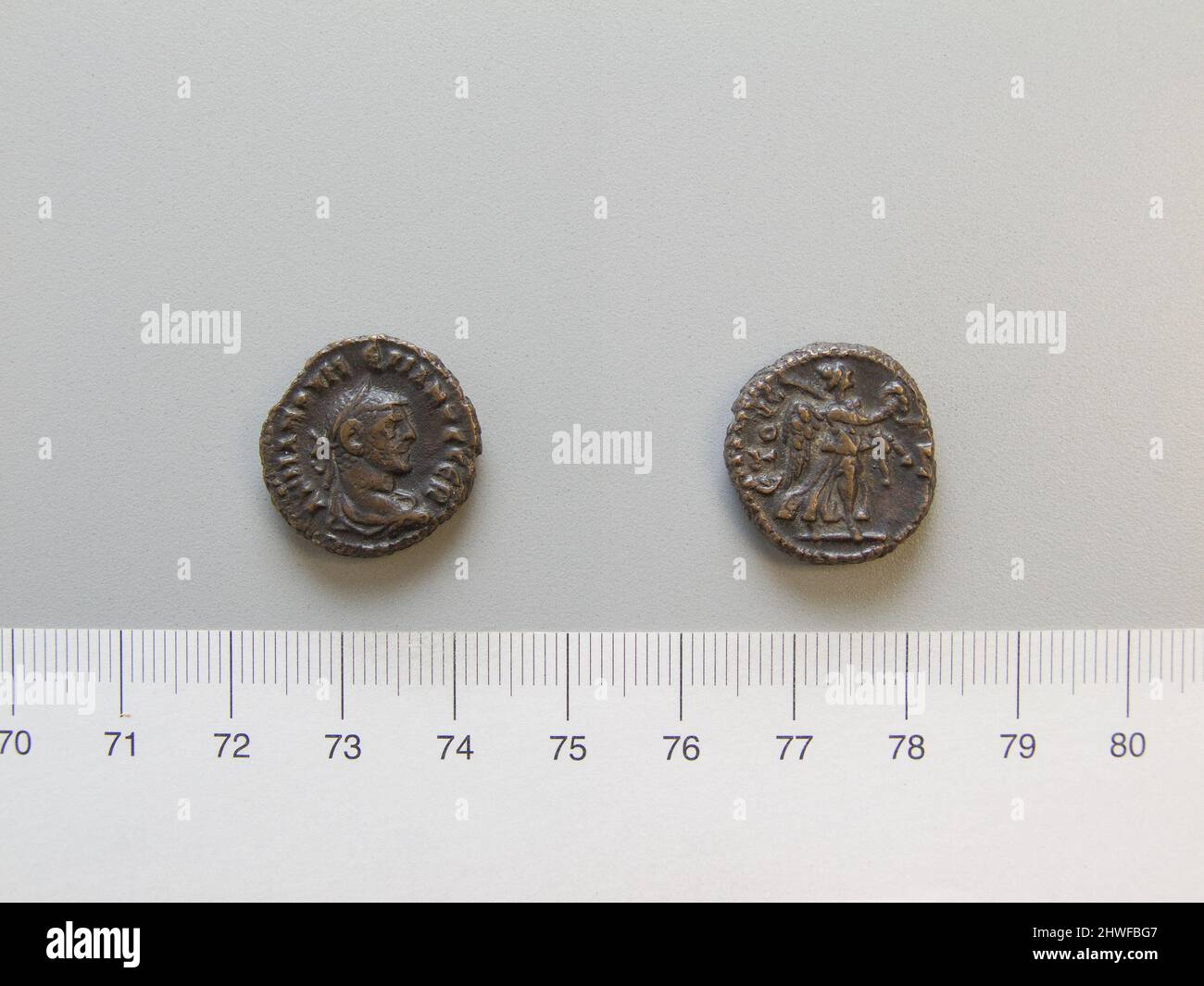 Tetradrachm of Numerian, Caesar, Emperor of Rome from Alexandria. Ruler ...